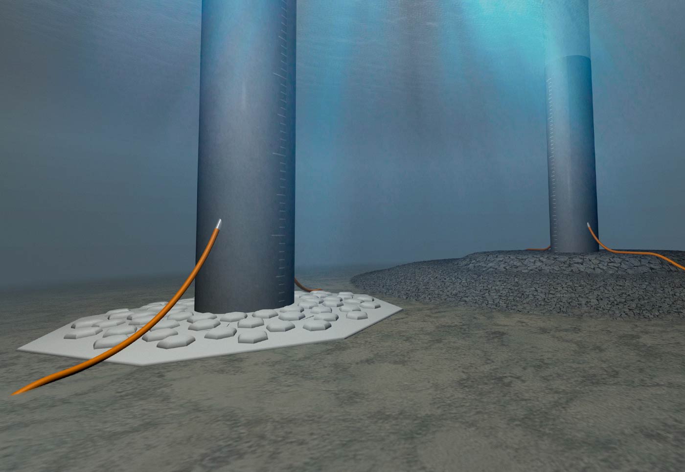 Balmoral HexDefence - Scour protection - Balmoral Comtec