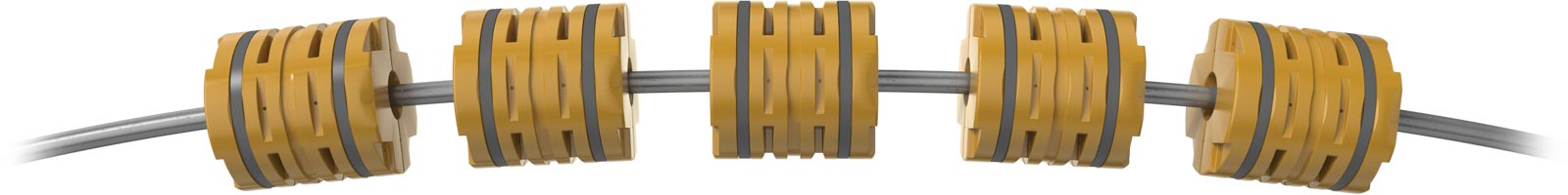 Flexible riser and umbilical buoyancy - Balmoral Comtec